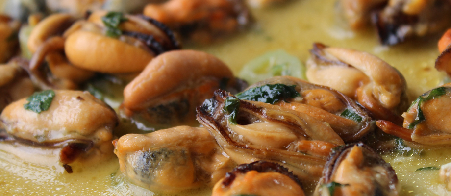 Choritos en salsa verde — Marmicoc